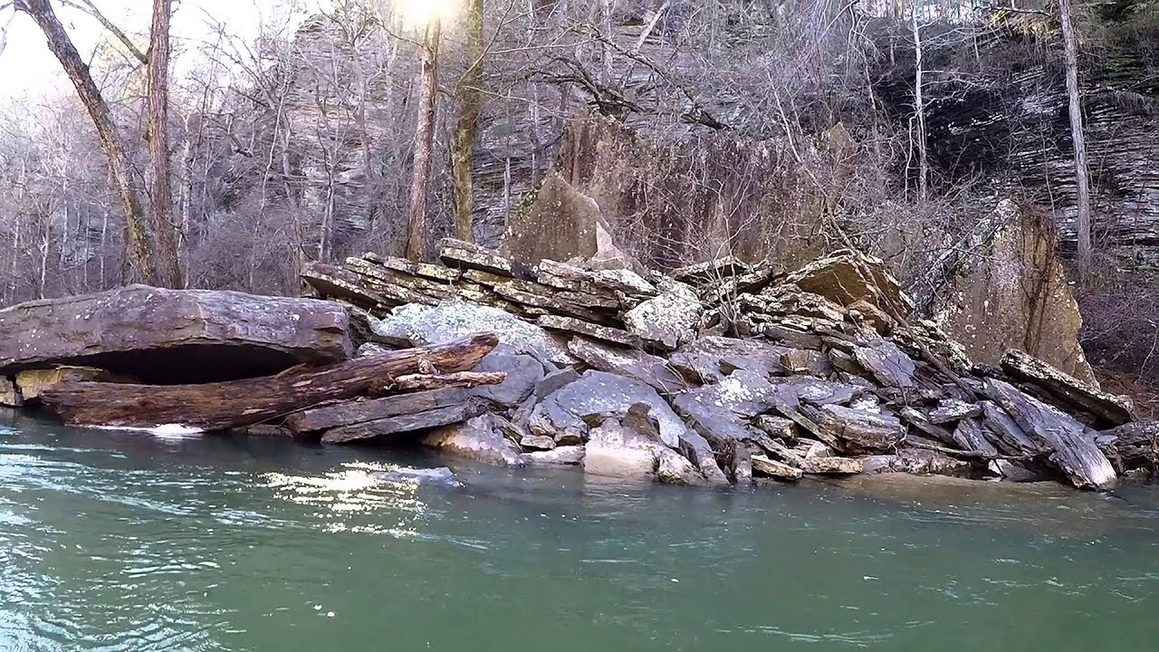 Cadron Creek-New Year's Day 2016 - YouTube