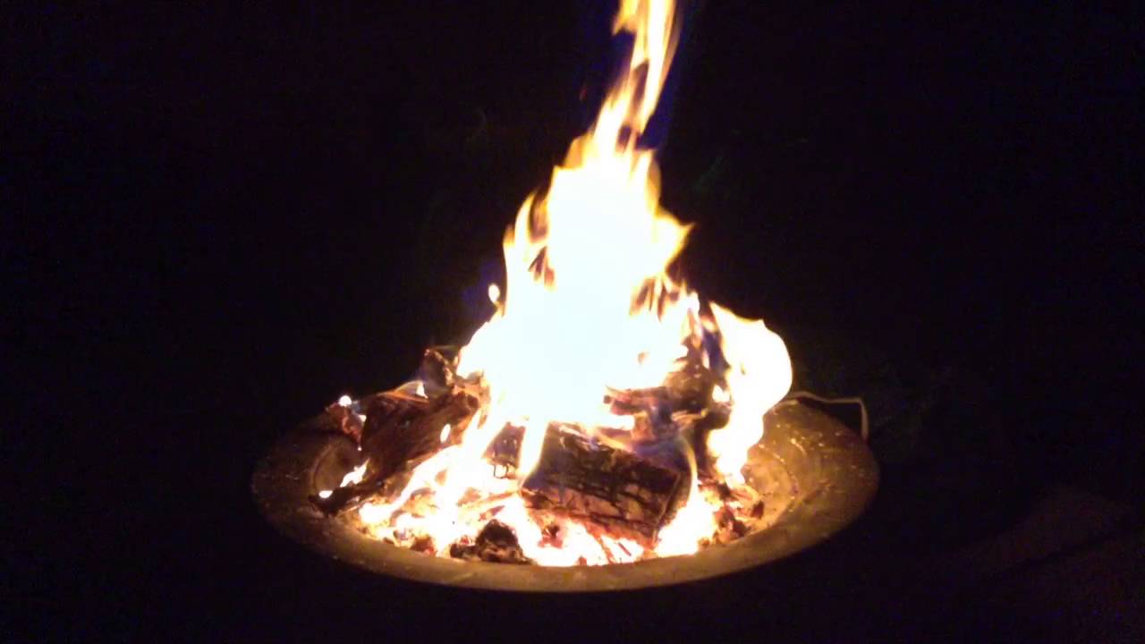 5 minute fire fire pit relaxing - YouTube
