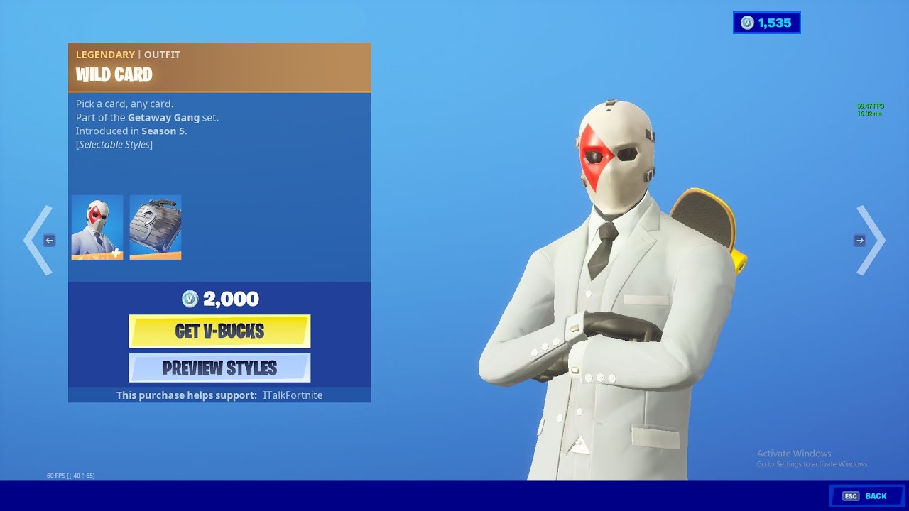 Wildcard Set Is Back + New SOS Wrap! (Fortnite Battle Royale) (Item ...