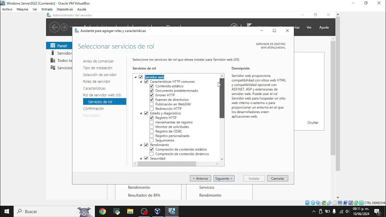 Como instalar un servidor (iis) en Windows Server 2022 - YouTube