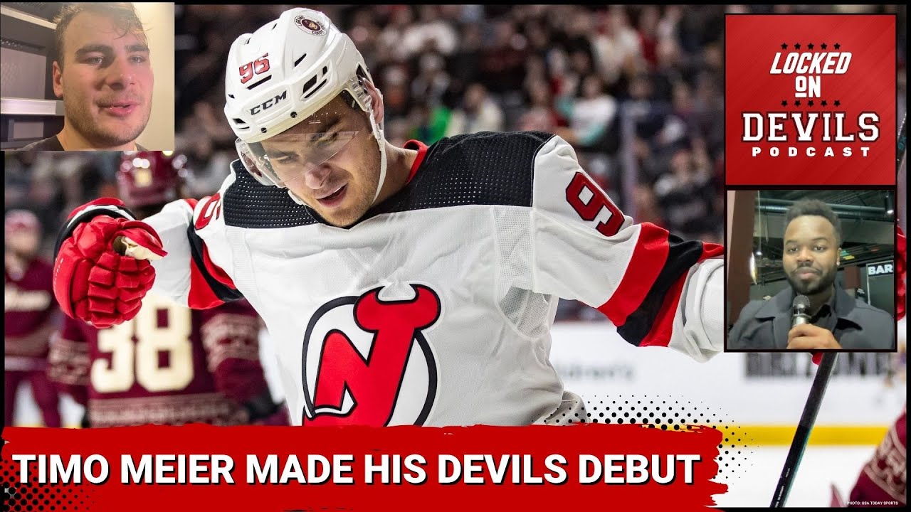 Timo Meier Scored in His Devils Debut; Nico Hischier Captured His 7th ...