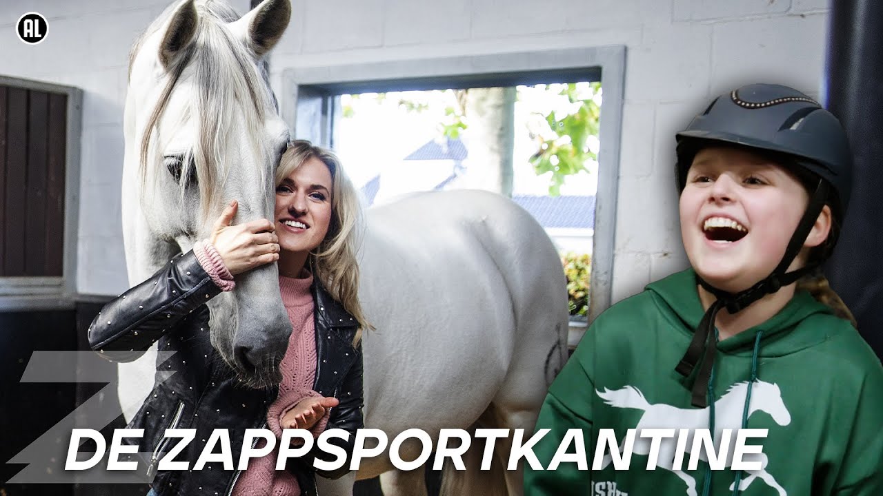 RIJDEN MET GEORGE OP DE MANEGE VAN BRITT DEKKER!🐴 | De Zappsportkantine - YouTube