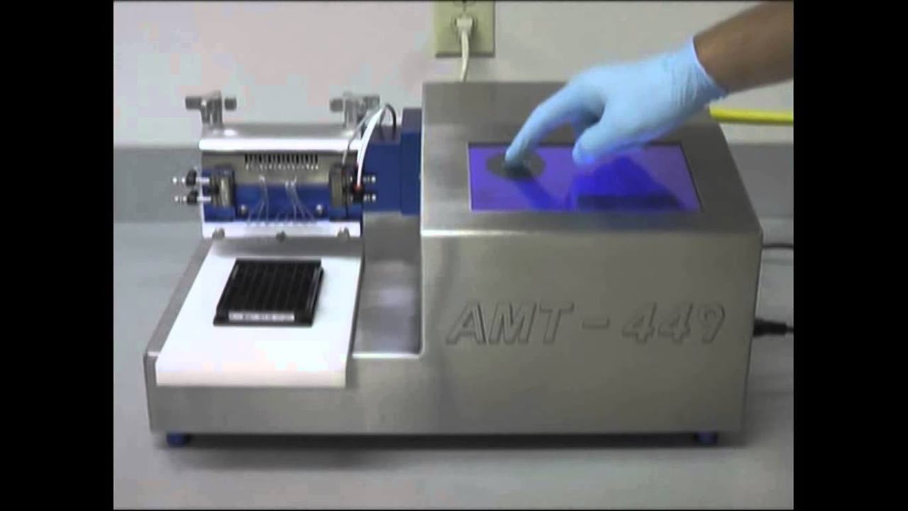 Microplate Filling Machine - YouTube