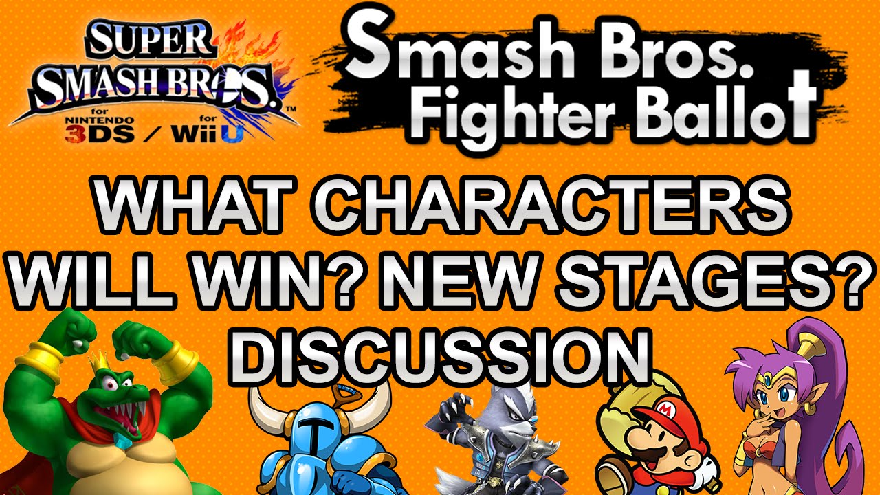 Super Smash Bros. Fighter Ballot Discussion w/ JayytheSage: What ...