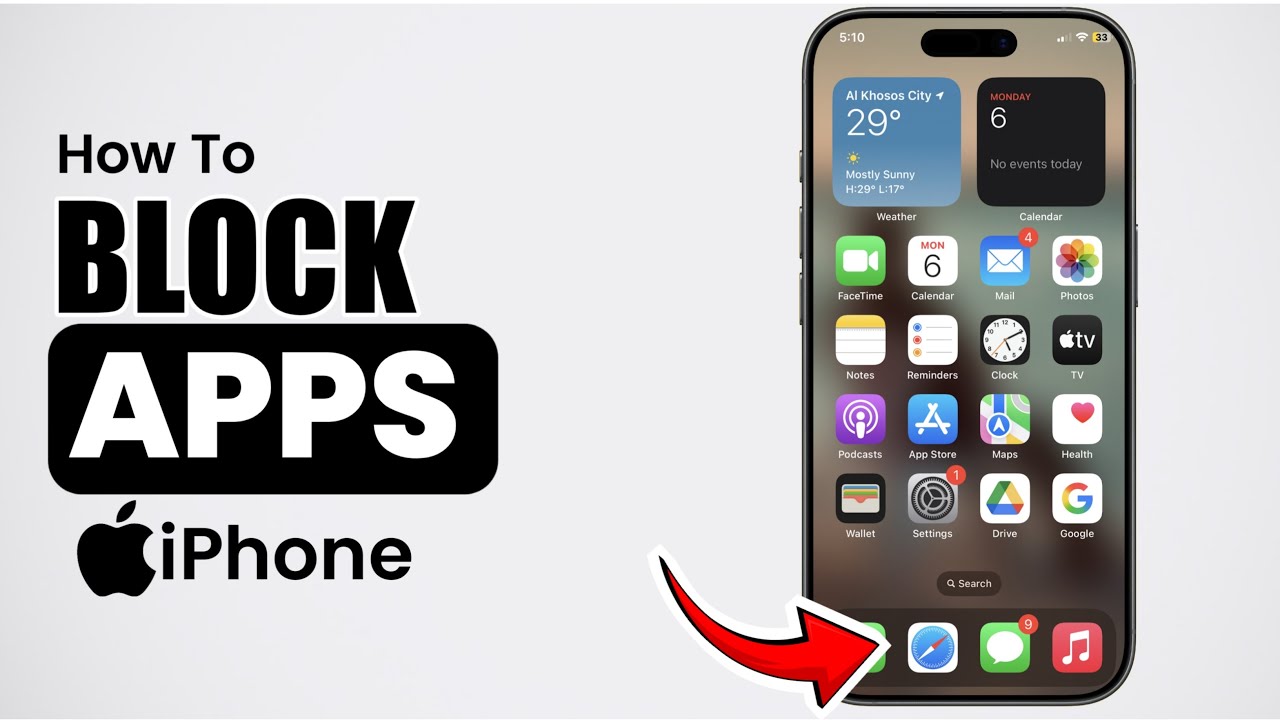 How To Block Apps On iPhone (2025) - YouTube