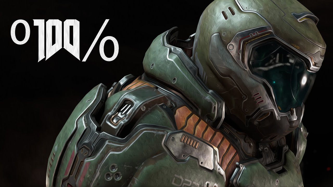 DOOM 2016 ULTRA-NIGHTMARE // 100% - YouTube