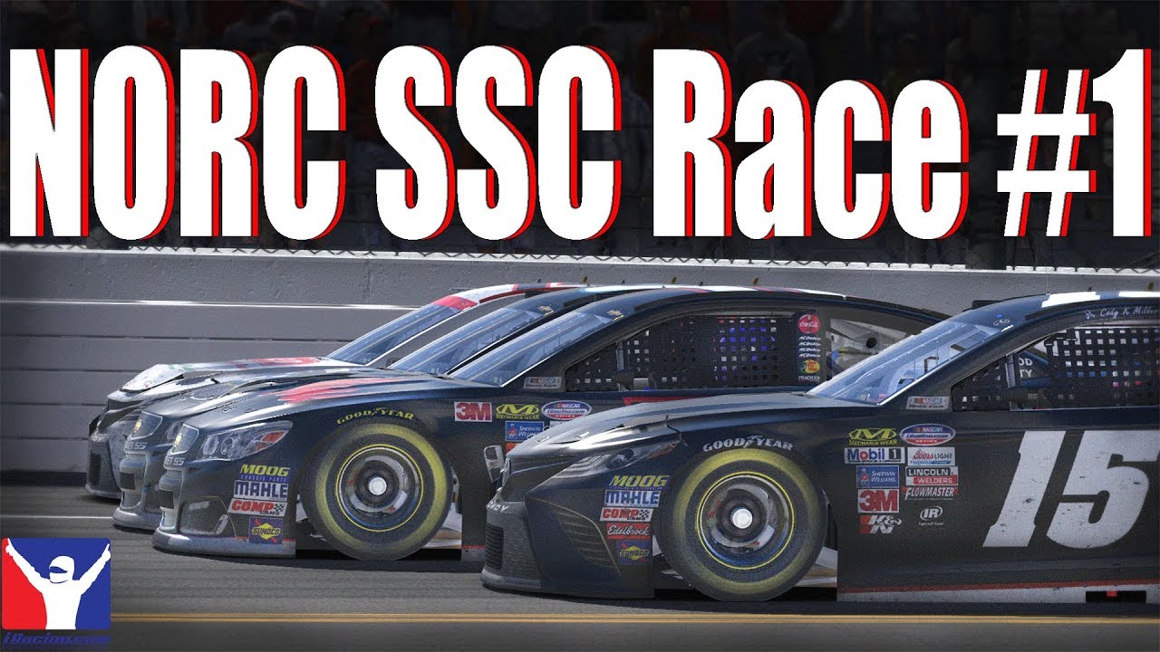 NORC Superspeedway Challenge Season 1 Race 1 | Cup Cars @ Daytona ...