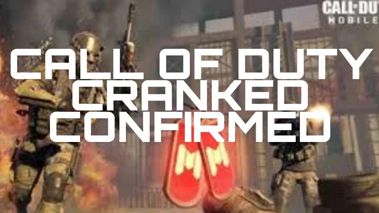 Call Of Duty-Cranked Confirmed🤘🤘 - YouTube