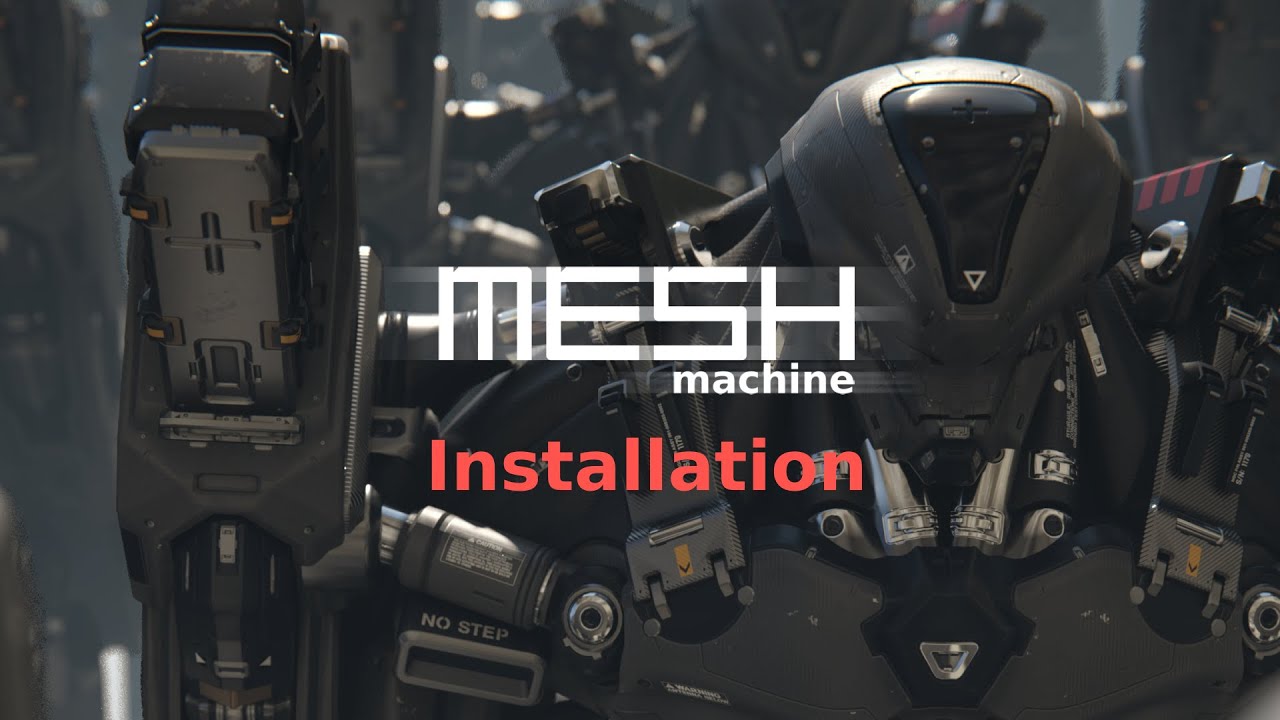MESHmachine 0.7 - Installation & Support - YouTube