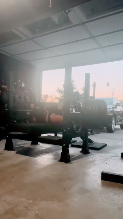 Safety Squat Bar JM Press - YouTube