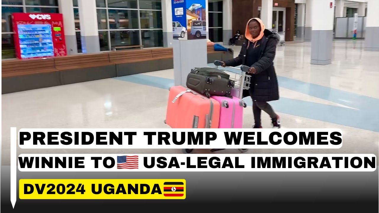 Winnie DV2024 Lottery Winner arrives in NEW YORK, USA | DV2024 | DV2025 ...