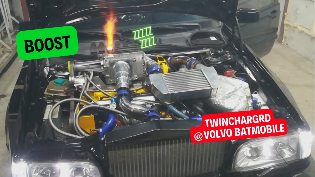 Twincharged Volvo 850, Volvo Batmobile, Eaton M112 and Garret GT 3582 ...