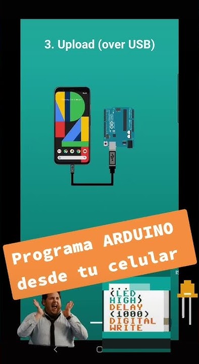 Programa Arduino Desde Tu Celular Arduino Celular App Arduinodroid Youtube