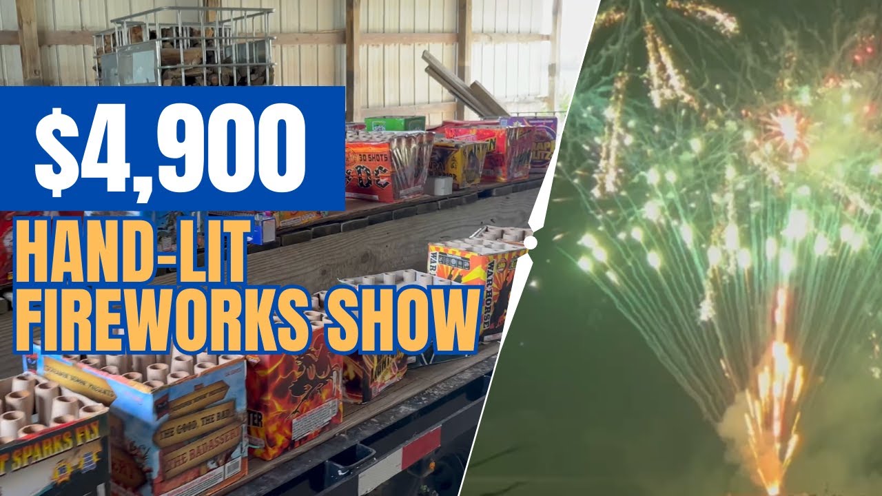 And Yet Another WILD Fireworks Show at the River… - YouTube