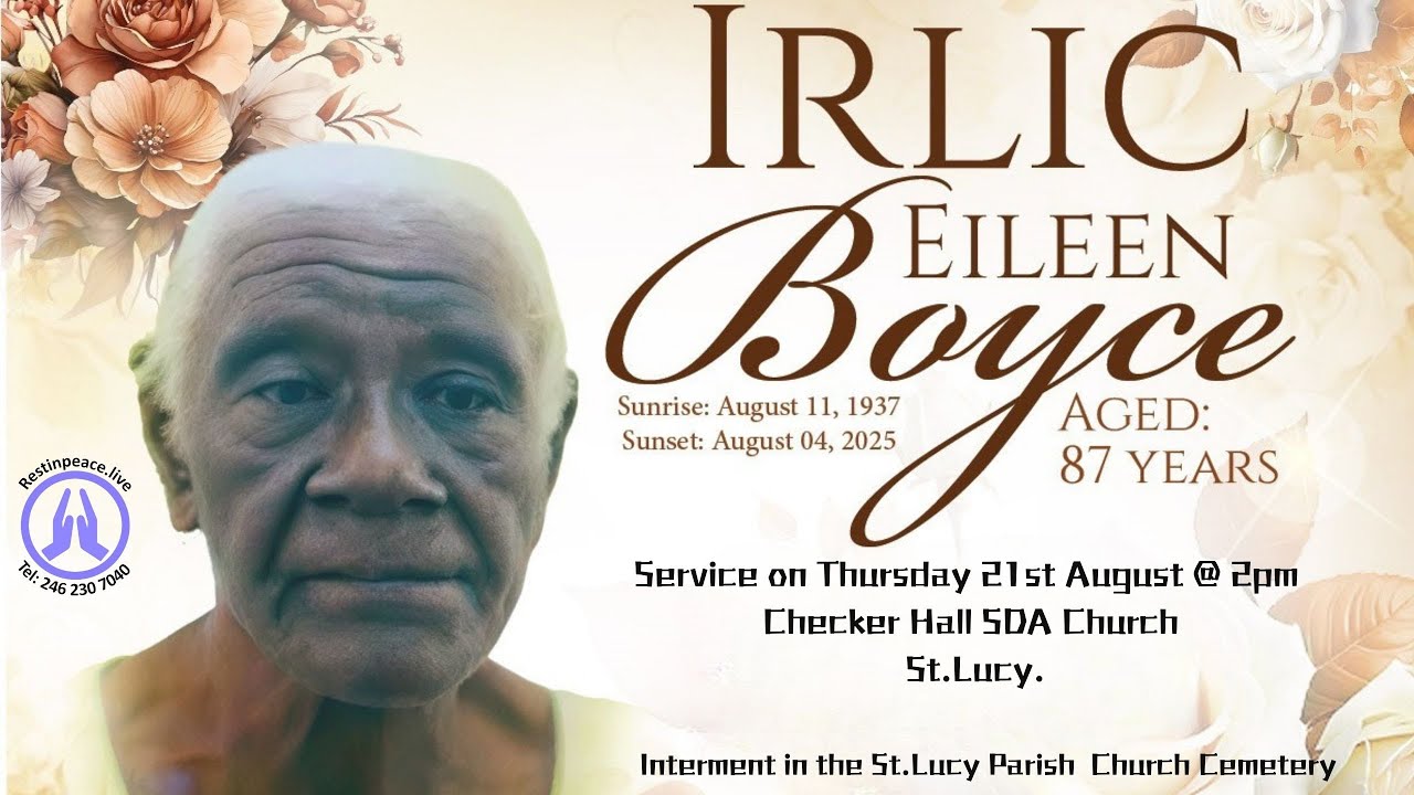 Live Stream of Funeral Service for Irlic Eileen Boyce - YouTube