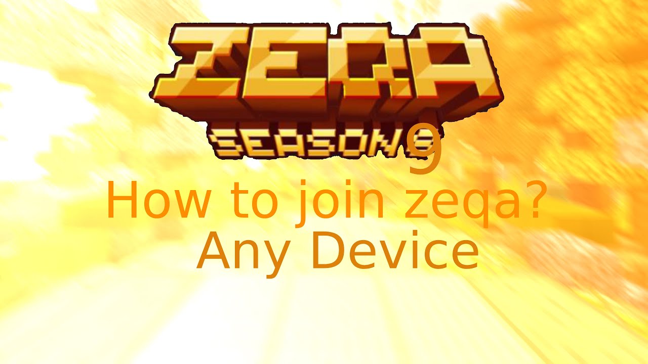 How to join Zeqa BEST Practice server - YouTube