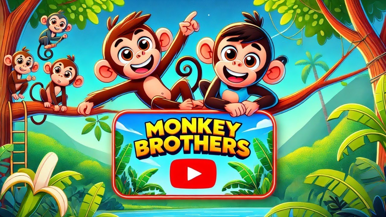 Monkey brothers song 🐒🐒#youtubeshorts #youtube #monkey #longvideo - YouTube