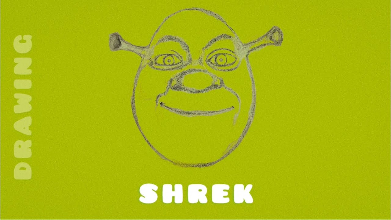 How to Draw Shrek: Drawing Tutorial | Challenge 1 - YouTube