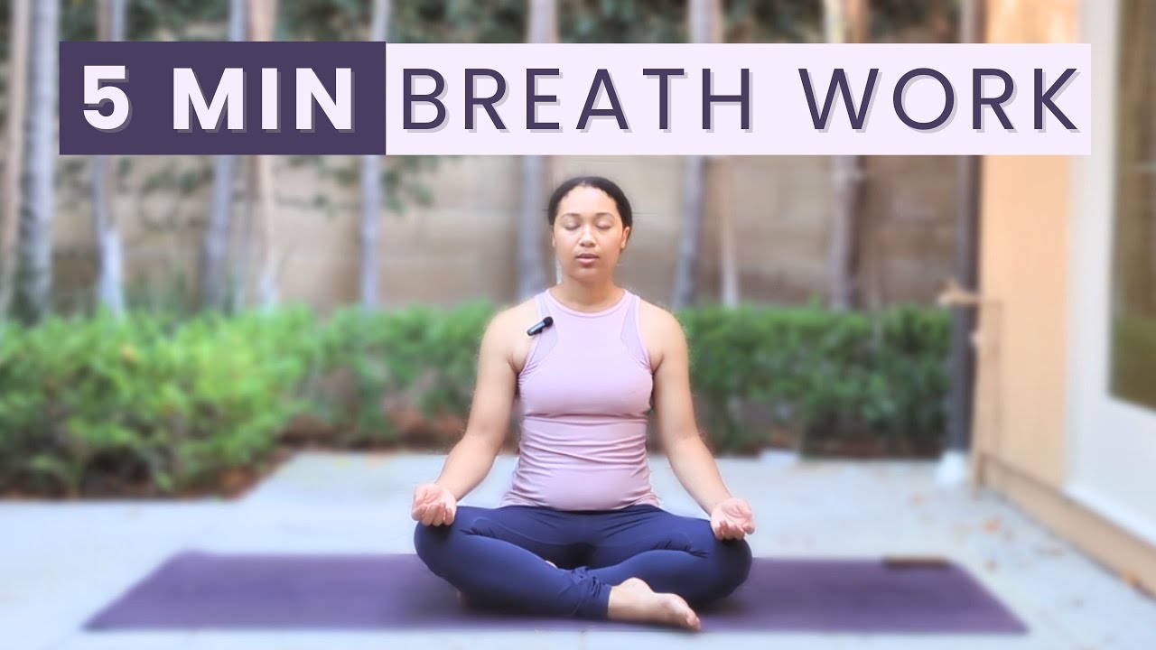 Breath Awareness Practice | 5-6 Minutes to Relax with Longer Exhales ...