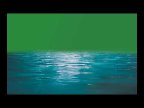 river water flowing green screen background video - YouTube