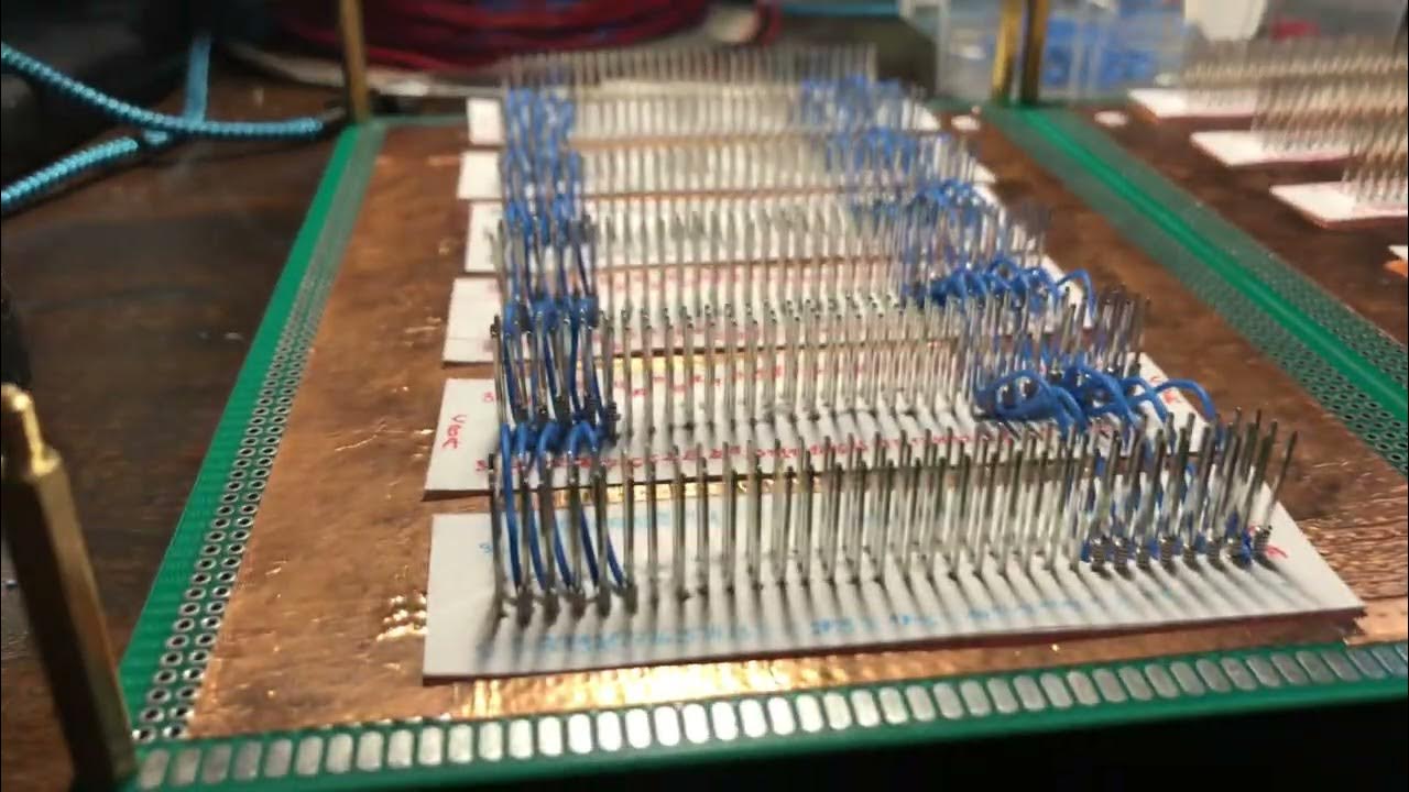 Magic-1 TTL computer: Construction process: Bus cards - Homebrew, TTL ...