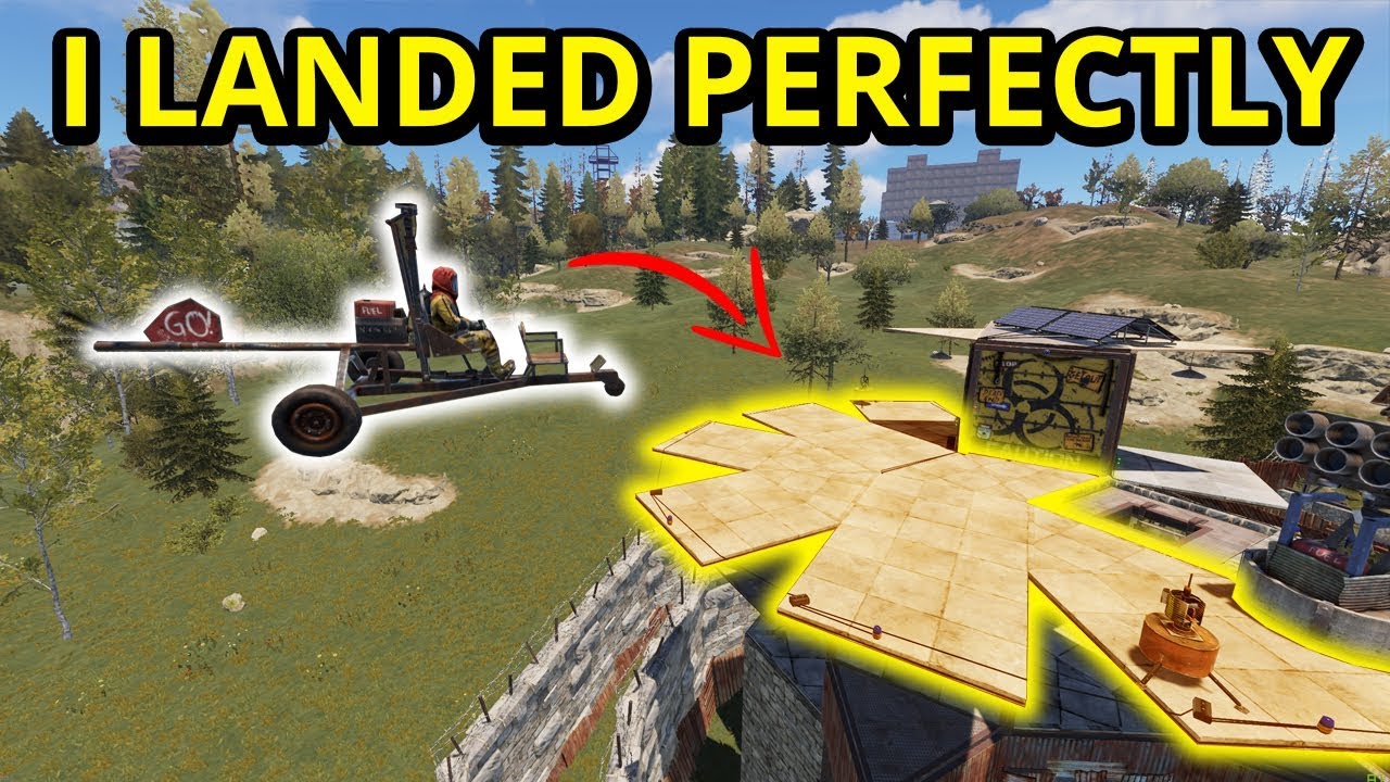 The Mini Copter Is OP For Raids And Monuments! - Rust Solo Survival ...