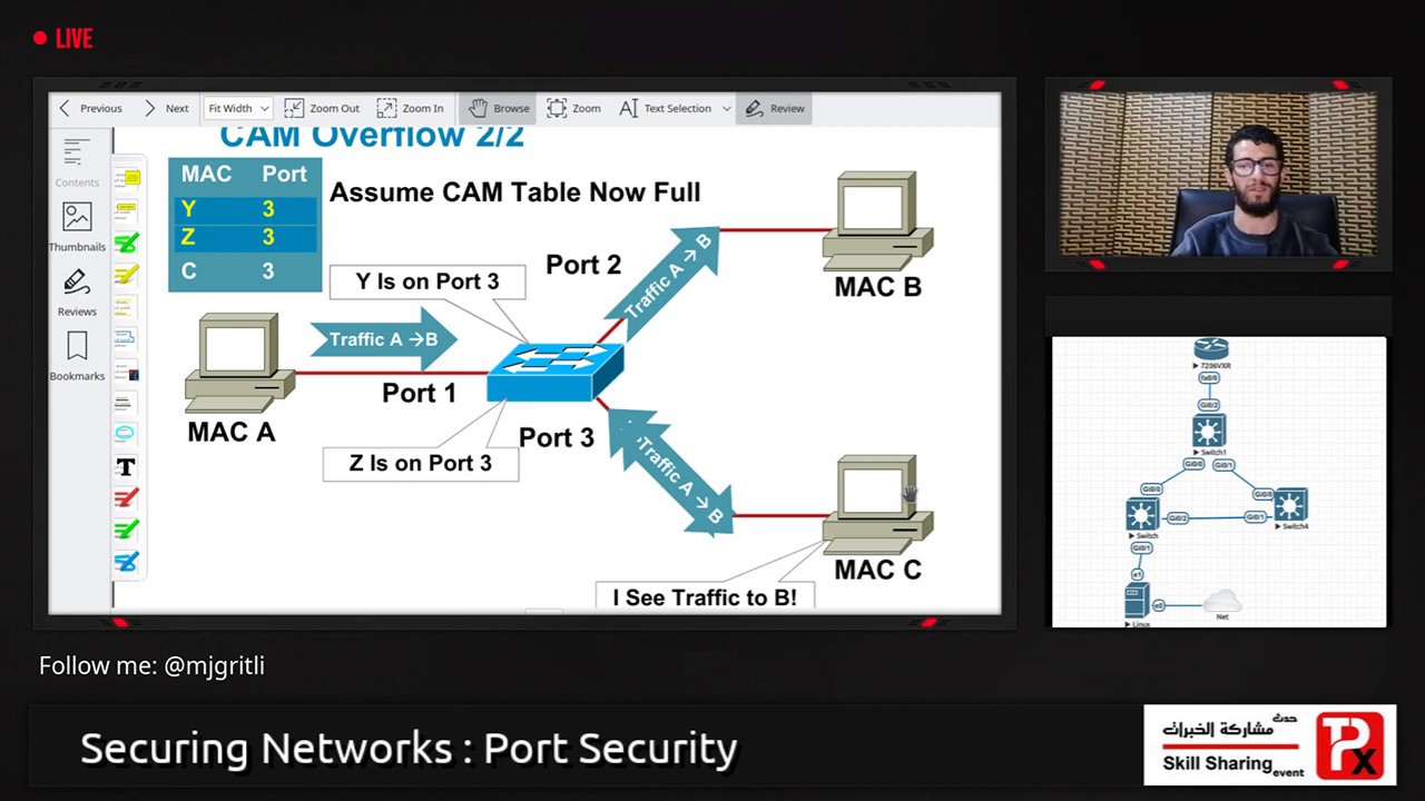 Network Security - 1 Port Security المحاضرة الاولى - YouTube