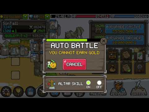 Grow Castle - 180к волн. Делаем АД на ГЛ топ 100+