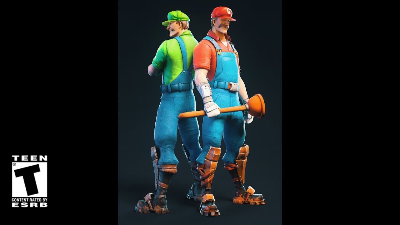 Fortnite Update New Mario Skin Teaser - YouTube