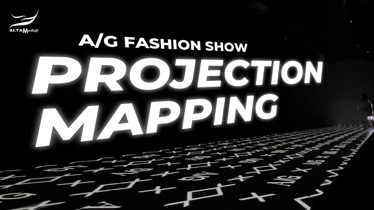 [ALTA MEDIA] Catwalk Floor Projection Mapping (10th Anniversary of the ...