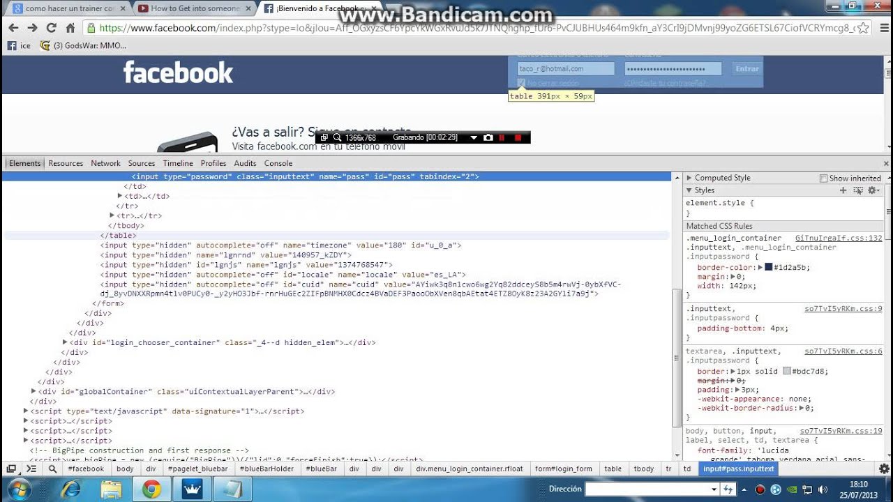 How find the password behind stars "*"(dots) of Facebook or Twitter,etc ...