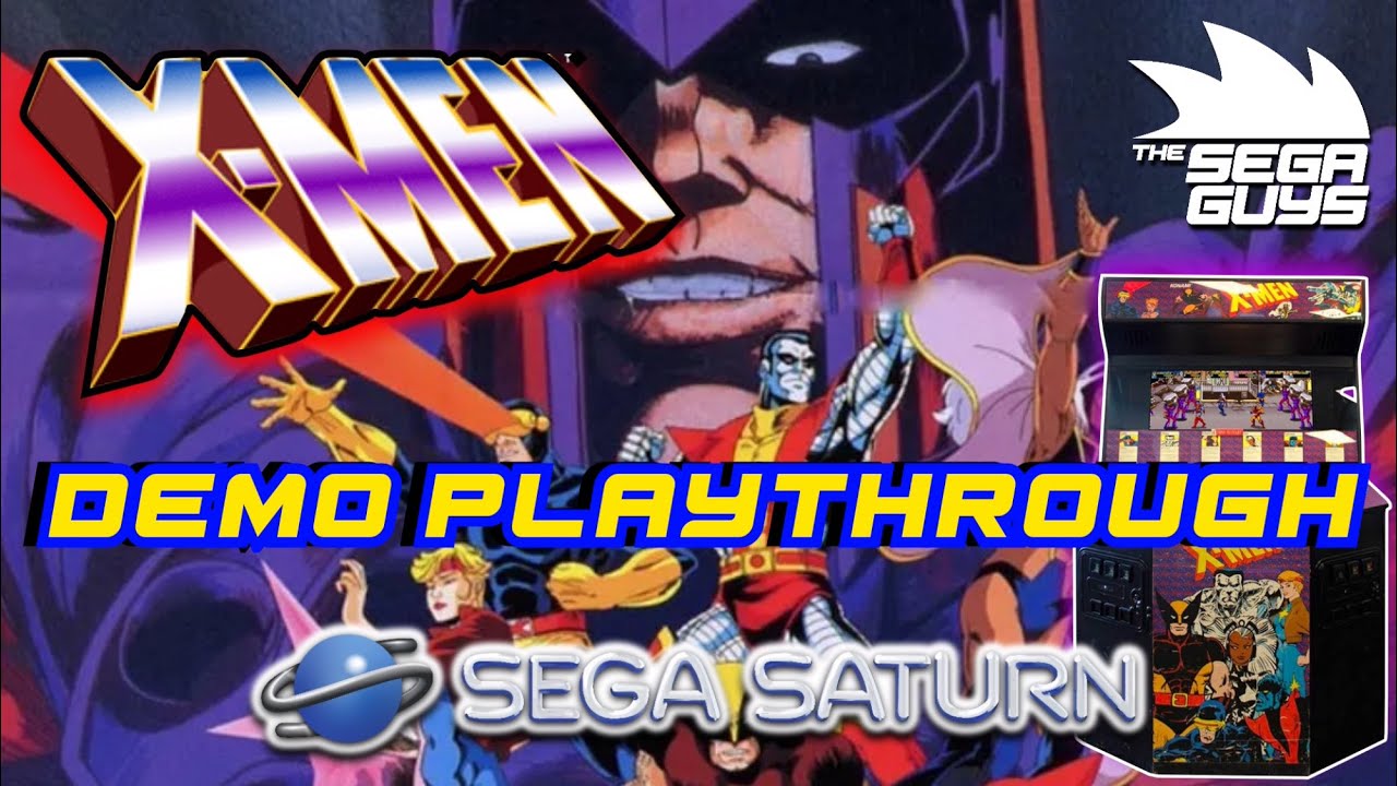 X-Men on the Sega Saturn! Konami’s 1992 arcade classic is coming home ...
