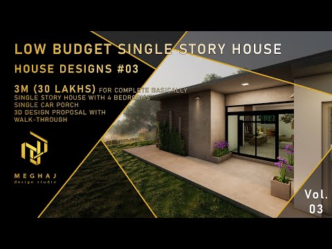 LOW BUDGET SINGLE STORY HOUSE