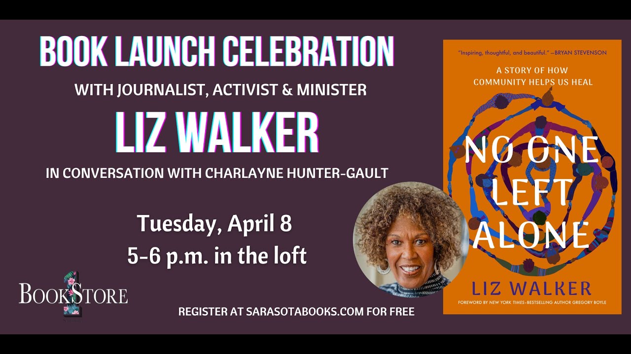 Liz Walker's Book Release of "No One Left Alone" - YouTube