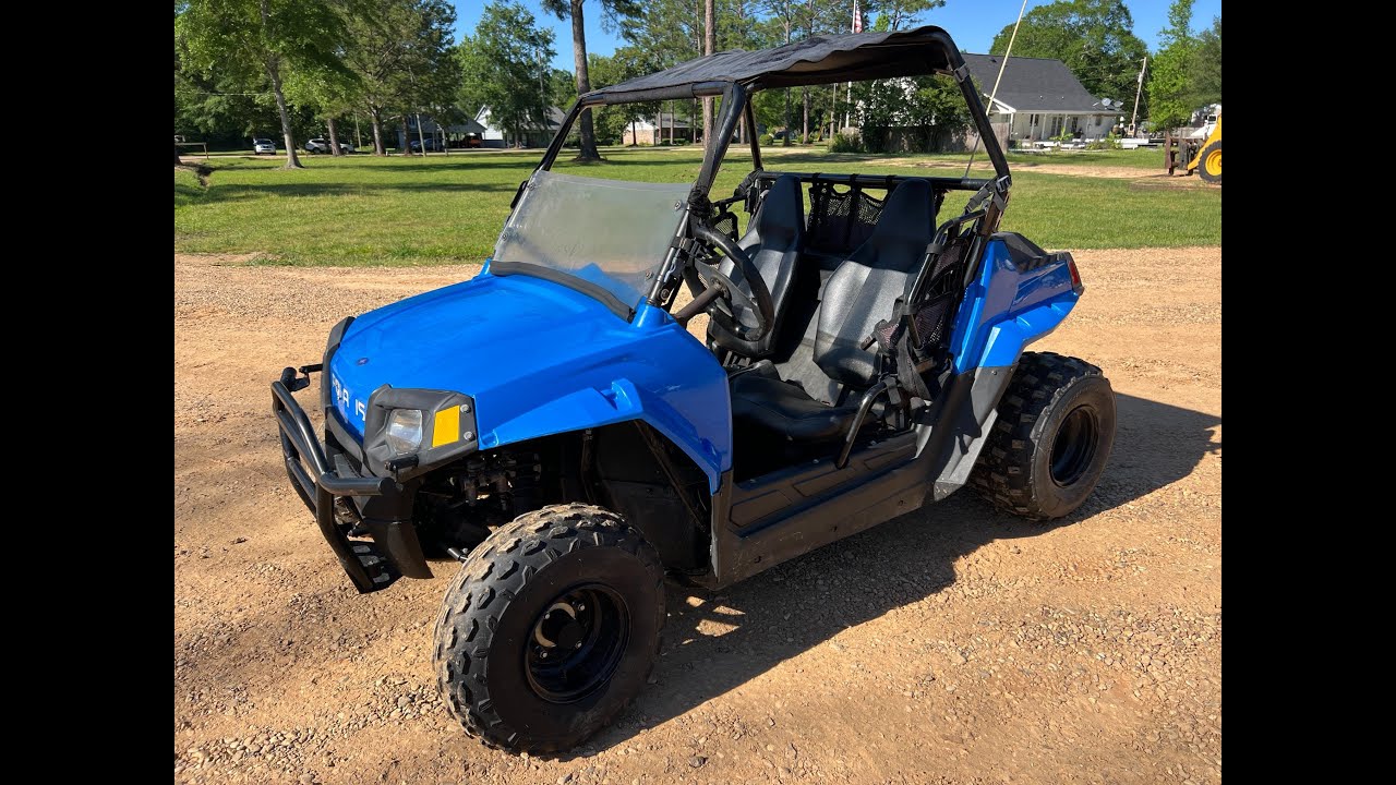 2014 Polaris 2 Passenger Youth Side by Side ATV VN8175 Lot# - YouTube