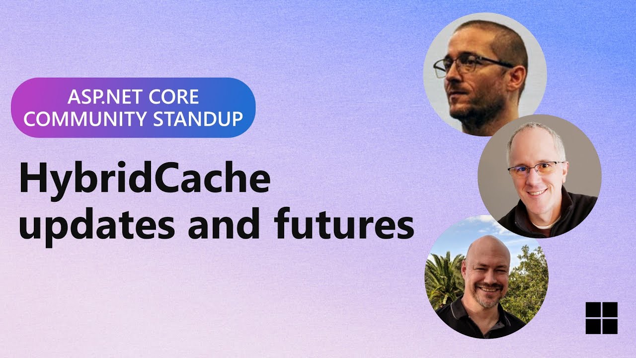 ASP.NET Community Standup - HybridCache updates and futures - YouTube