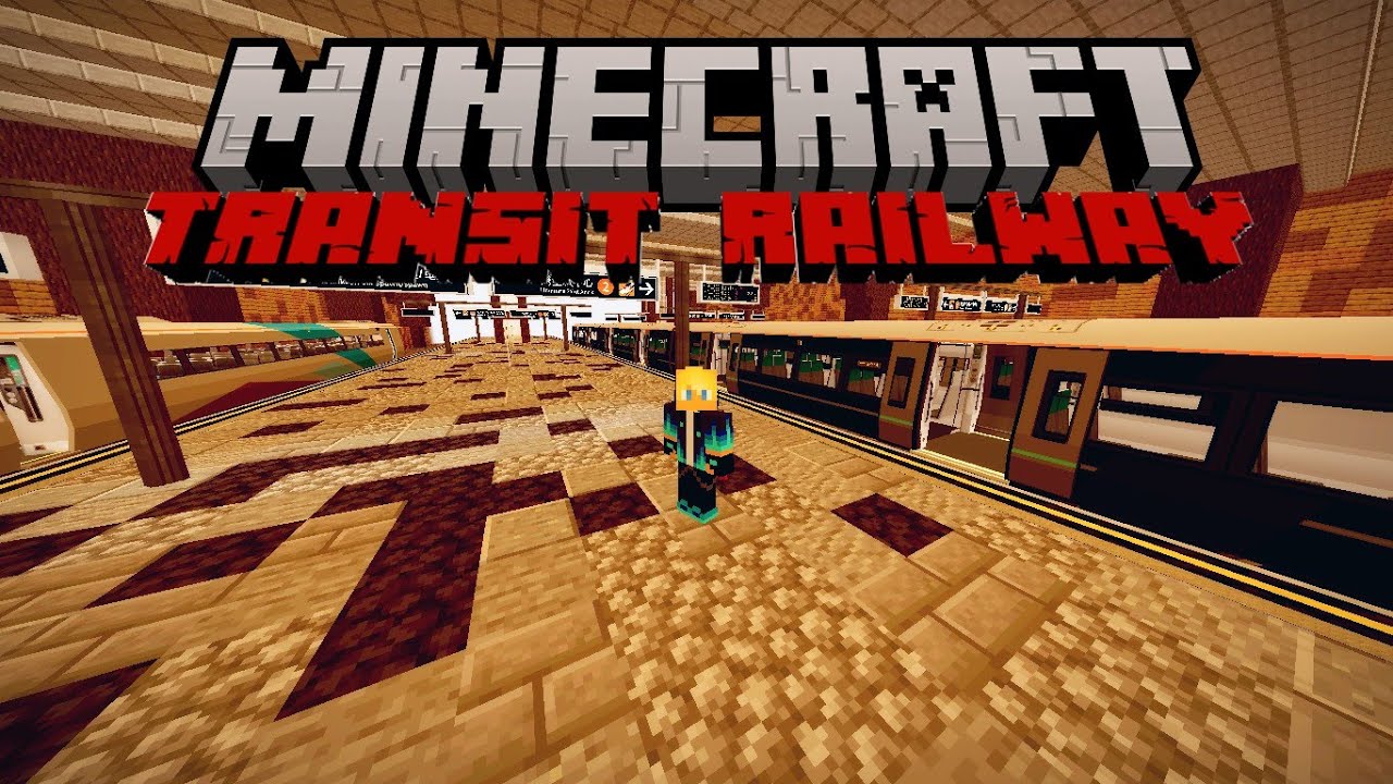 Minecraft Transit Railway Mod - Minecraft 1.19.2 - PabloP - YouTube