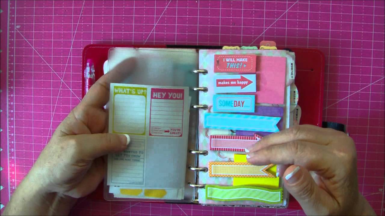 My Filofax Setup - YouTube