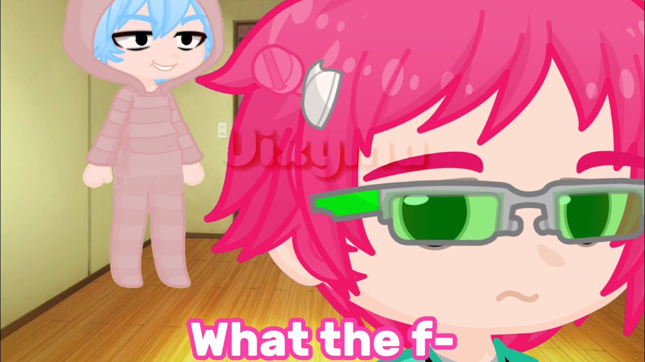 Kaidou Pranks Saiki With His Worm Costume || Saiki k || Gacha Life ...