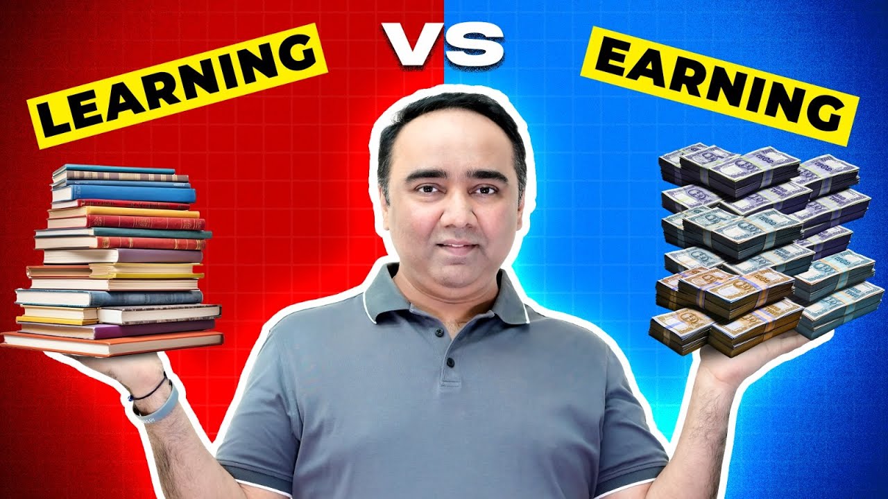 Learning VS Earning | Vishal B Malkan - YouTube