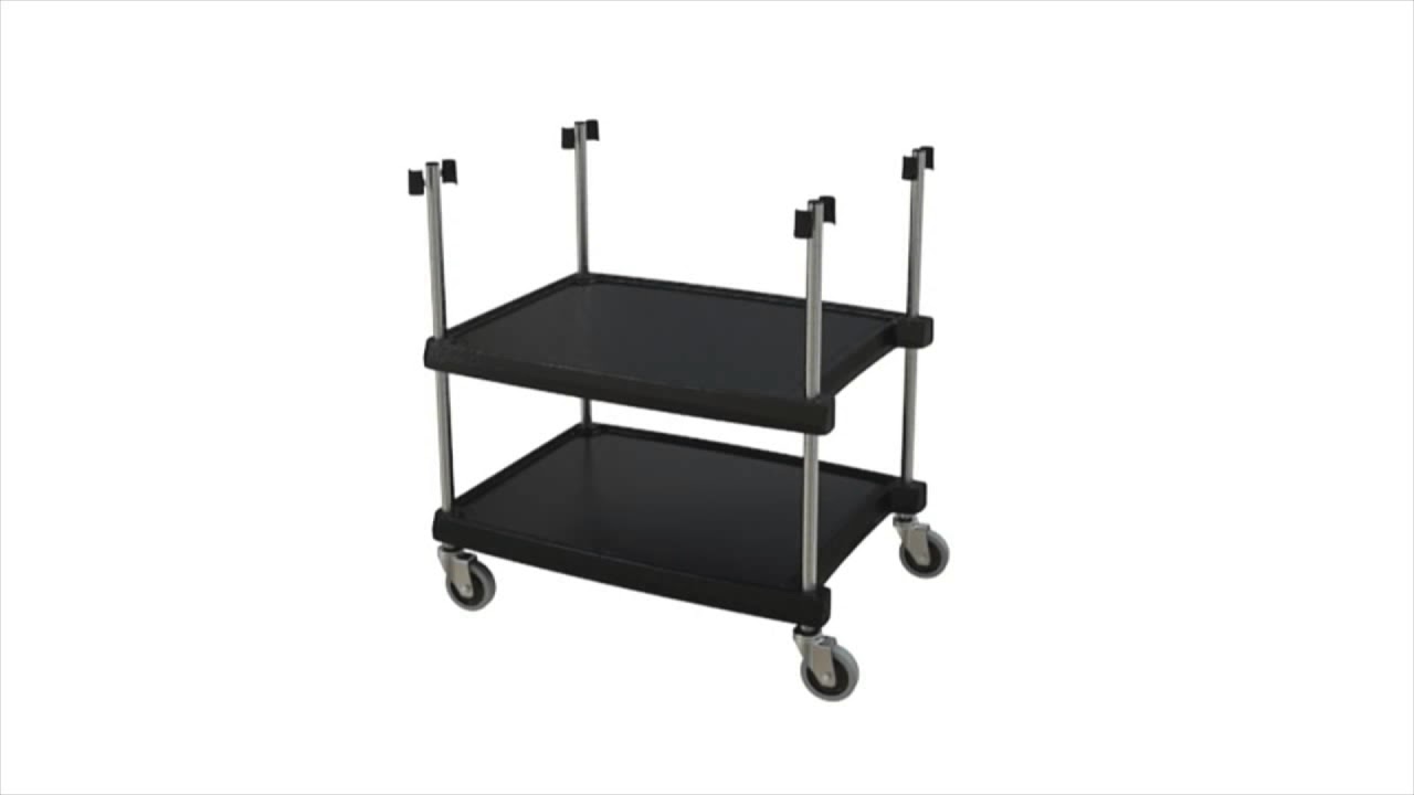 Metro® MyCart™ Series Utility Cart Assembly[1] - YouTube