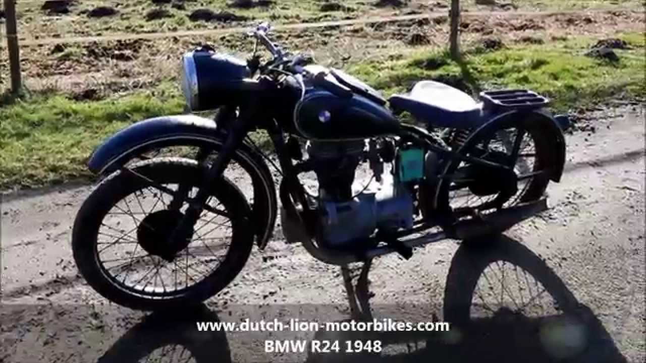 BMW R24 1948 - YouTube