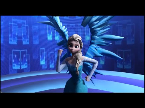Elsa Fly fly butterfly Nightcore Dance MMD Frozen Animation - YouTube