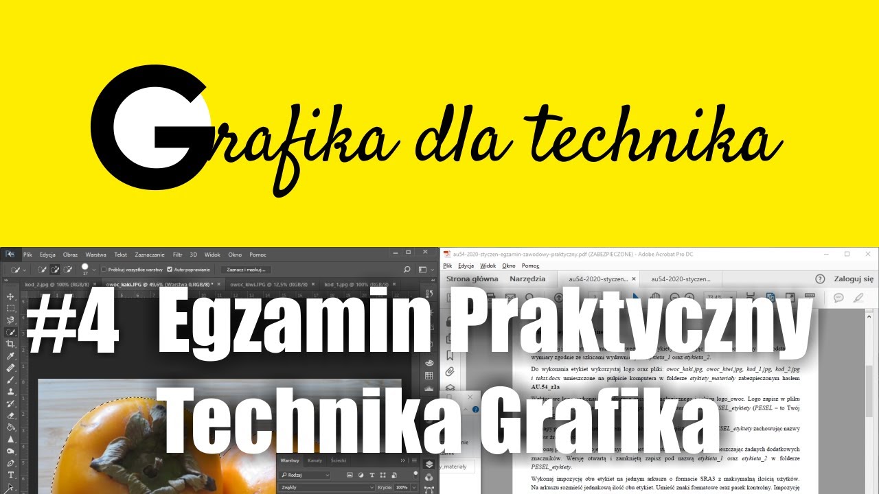 #4 Egzamin Praktyczny Technik Grafiki i Poligrafii Cyfrowej ...