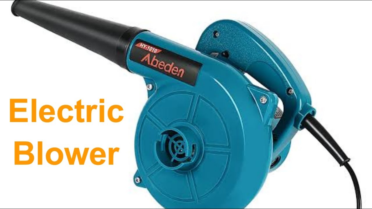 Electric blower fan| how to use electric blower fan - YouTube