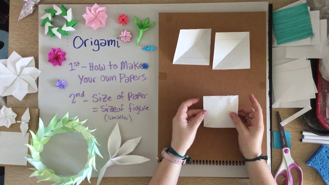 DIY Square Origami Papers - YouTube