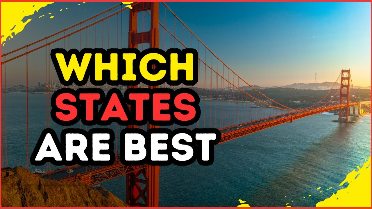 10 US STATES With The BEST QUALITY of LIFE in 2023 - Best States - YouTube