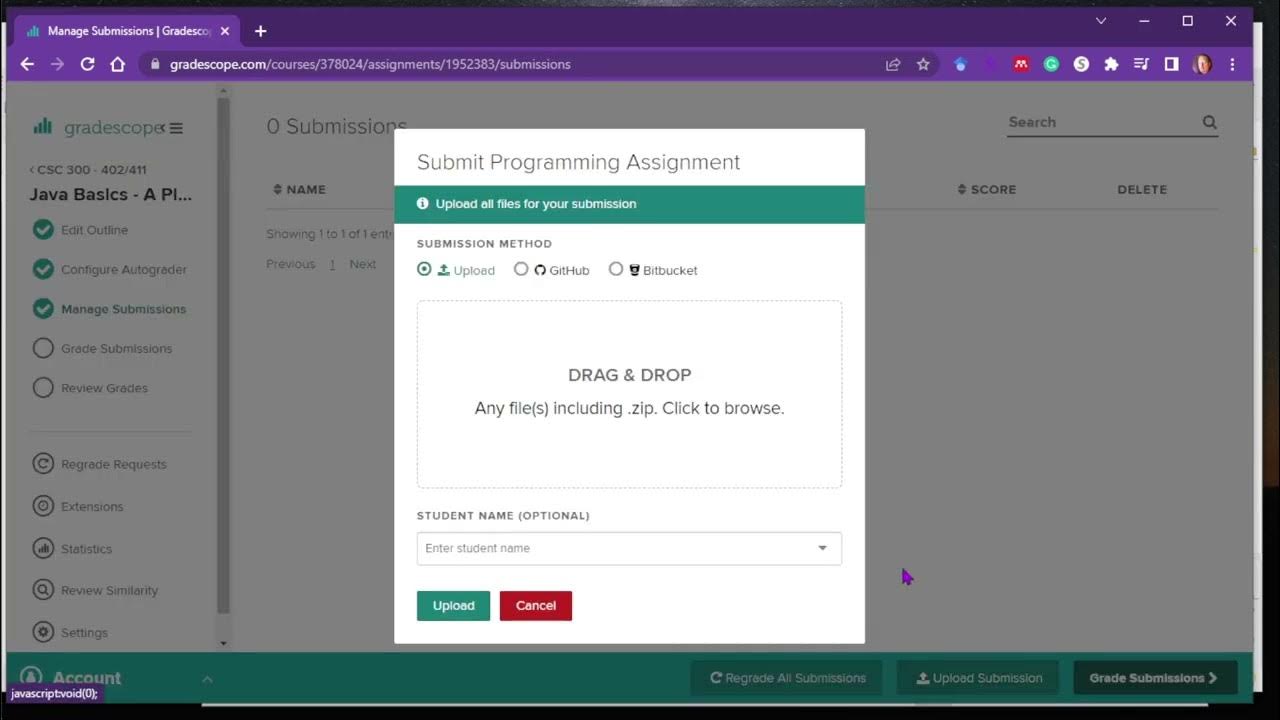 Submitting Java Assignments - YouTube