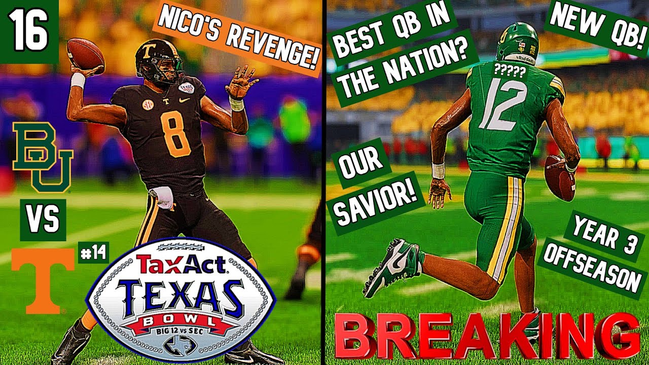 Nico's Texas Bowl Revenge leads to a SHOCKING Offseason and a NEW QB ...