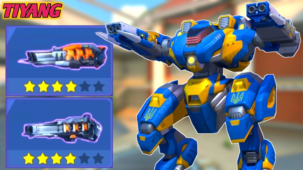 Battle Up Close: Bastion's Monster Ember Gun Gameplay | Mech Arena ...